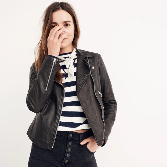 Madewell | Jackets & Coats | Madewell Leather Jacket | Poshmark